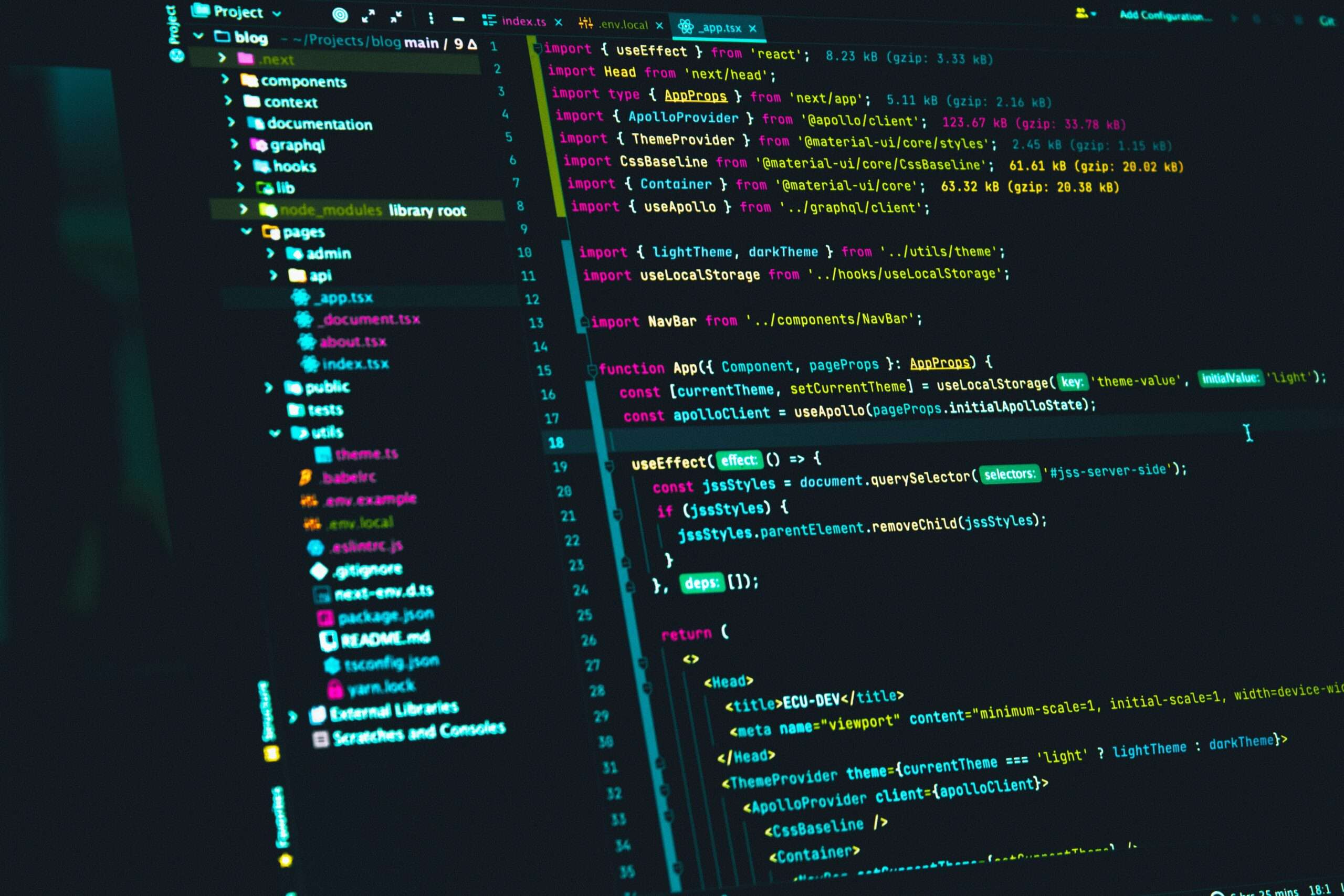 IT training: JavaScript Frameworks - Continuing Education Department